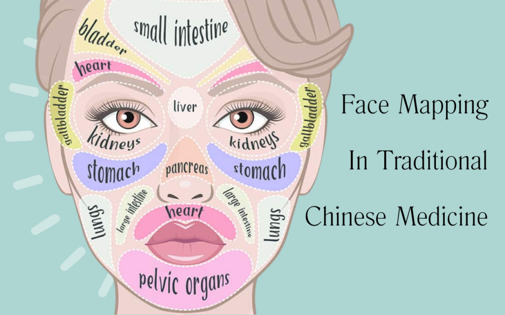 Chinese Medicine Face Map